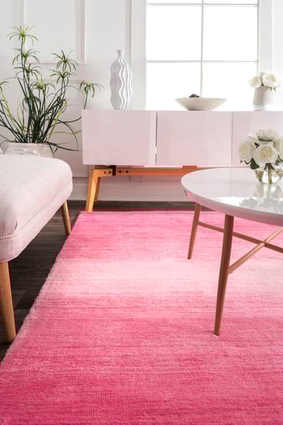 Terrace Ombre Pink Rug