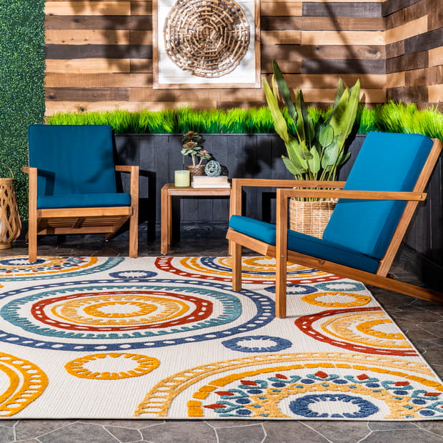 Bright Colored Outdoor Rugs